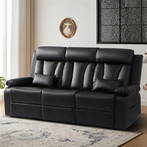 Power Reclining Sofa With Drop Down Table Electric Reclining Couch