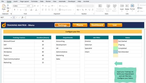 59 Free Employee Training Matrix Template Excel Heritagechristiancollege
