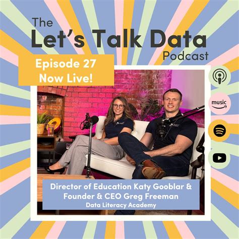 New Episode Alert The Lets Talk Data Podcast