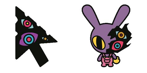 The Amazing Digital Circus Cute Half Abstracted Jax Animated Cursor