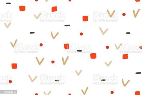 손으로 그린 벡터 추상 재미 메리 크리스마스 시간 간단한 원활한 패턴 흰색 배경에 고립 1980 1989 년에 대한 스톡 벡터 아트 및 기타 이미지 1980 1989 년