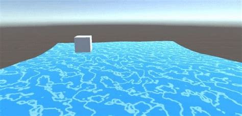 Working On A Water Shader For The Ggj17 Waves Theme Just Implemented