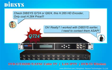 Dibsys Q7 Dvb Hevc Encoder New Launched News Hangzhou Haoxun