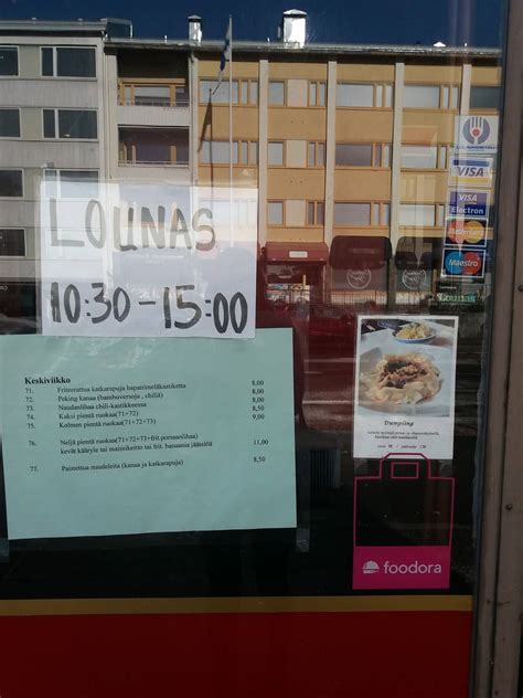 Menu At Restaurant Ka Shing Helsinki