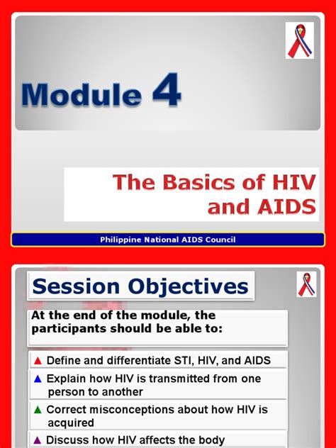 Module 4 Basics Of Sti Hiv And Aids Hivaids Sexually Transmitted Infection