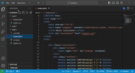 Sushant Khandekar On Linkedin Codesoftinternship Webdevelopment