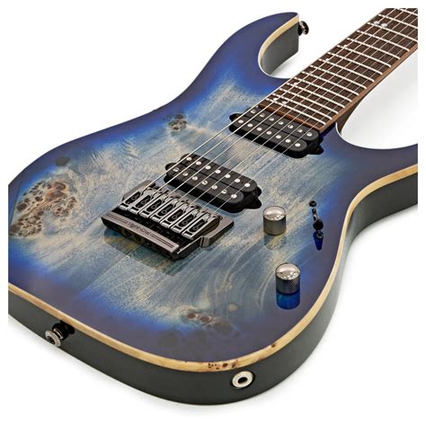 Ibanez Rg1027pbf Premium 7 String Cerulean Blue Burst At Gear4music Ibanez Rg1027pbf Premium 7 String Cerulean Blue Burst At Gear4music