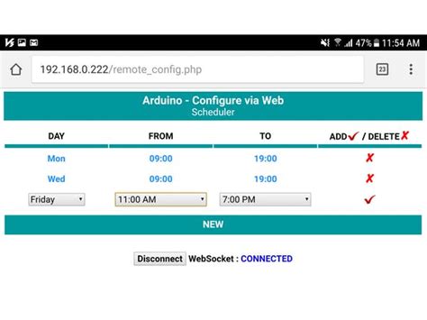 Passing Parameters From Browser To Arduino Server Networking Protocols And Devices Arduino