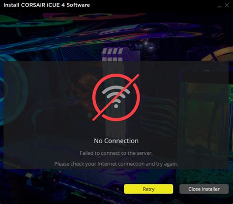 Problem Installing Icue Rcorsair