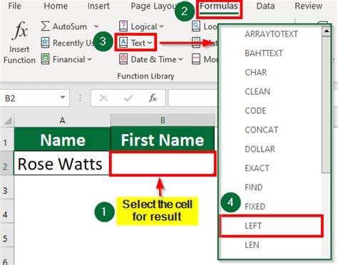 LEFT In Excel Formula Examples How To Use LEFT Function