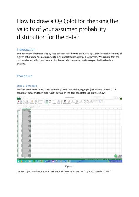 how to draw q q plot v2 qq plot how to draw a q‐q plot for checking