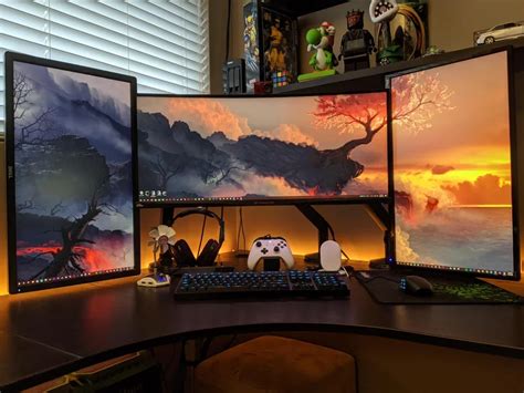 Dual Vertical Monitor Setup With Middle Ultrawide Artofit