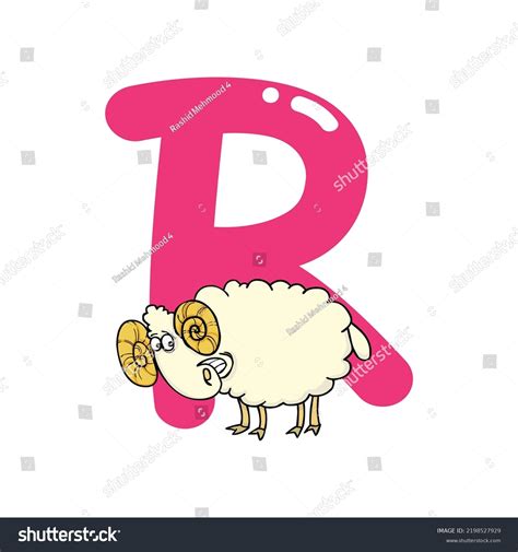 Easiest Most Understandable Alphabets Elementary School Stock Vector