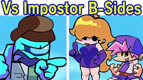 Friday Night Funkin Vs Impostor B Sides Diálogos Escenas Fnf Mod Among Us Youtube