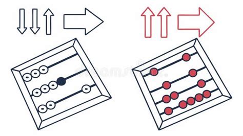 Abacus Vector Illustration Calculation And Math Tool Vector Design Generative Ai Stock Vector