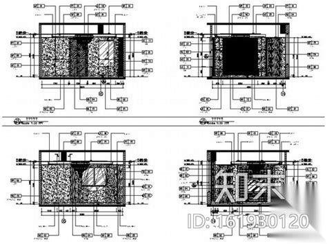 [陕西]五星级酒店典雅新中式风格总裁套房装修施工图（含 客房施工图下载 Id 161930120 【知末网】