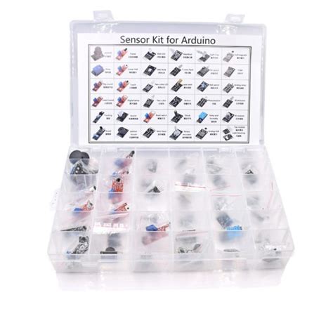 Kit 37 Capteurs En 1 Boite Pour Arduino Helectro Composant