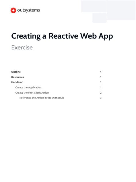 1 Creating A Reactive Web App Exercise Pdf Web Application Parameter Computer Programming