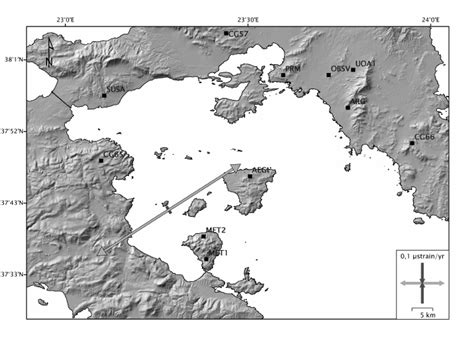 Principle Axes Of The Strain Rate Tensor Calculated From The Velocity Download Scientific