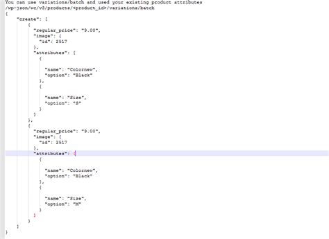 Creating Product With Variations Using Woocommerce Rest Api Wordpress