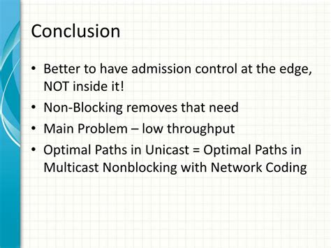 Ppt Network Coding Multicast Networks With Qos Guarantees Powerpoint Presentation Id