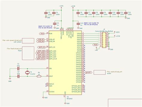 Jeremy Cook 🤖 On Twitter Rpi2040 Dev Board Wip Features Usb C Optional 9v Input And Audio