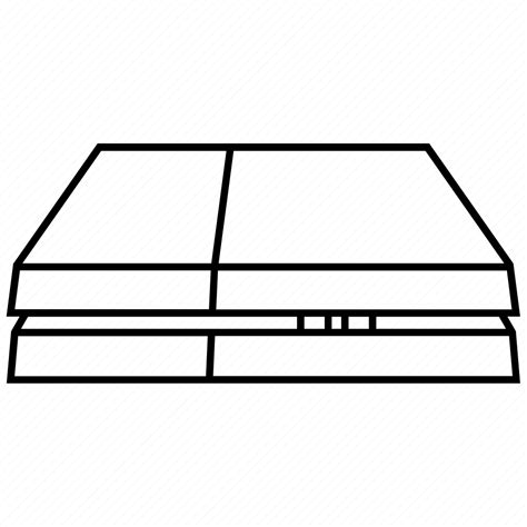 Console Playstation Playstation 4 Ps4 Sony Video Games Icon