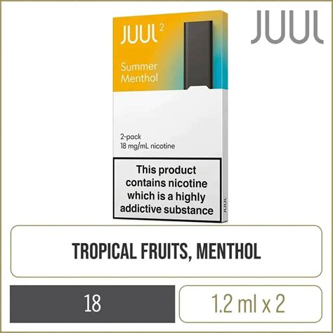 Juul 2 Pod Summer Menthol Vape Point