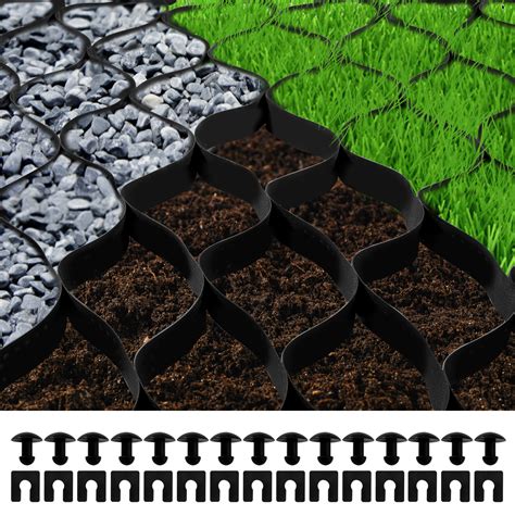 Vevor Ground Grid 1885 Lbs Per Sq Ft Load Geo Grid 2 Depth