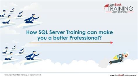 How Sql Server Training Can Make You A Better Professional
