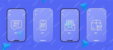 Icône De Jeu De Codes Qr Autocollant étiquetage Du Produit échec Des Informations Cryptées
