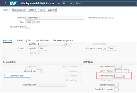 Solved Customizing For Distribution Key Sap Community