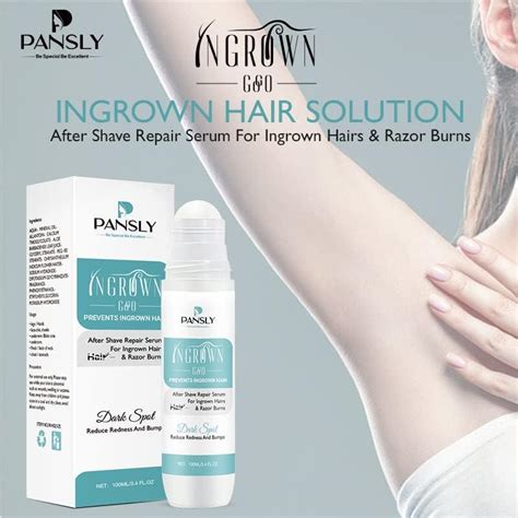 Razor Bump And Ingrown Hairs Serum After Shave Solution Roll On For