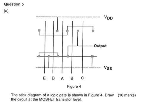 Solved Draw The Circuit At The MOSFET TransistorQuestion Chegg