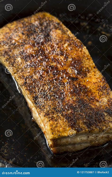 Roasted Organic Pork Belly Meat Stock Image Image Of Ingredient