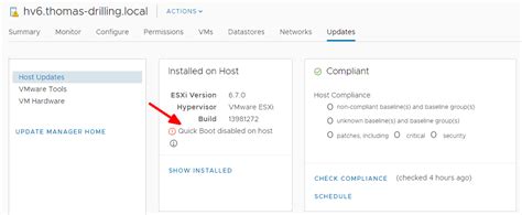 Quick Boot In Vmware Esx 67 Konfigurieren Windowspro