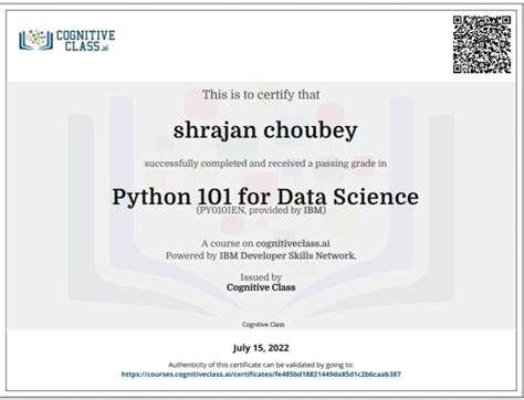 Shrajan Choubey On Linkedin Python Datascience Ibm