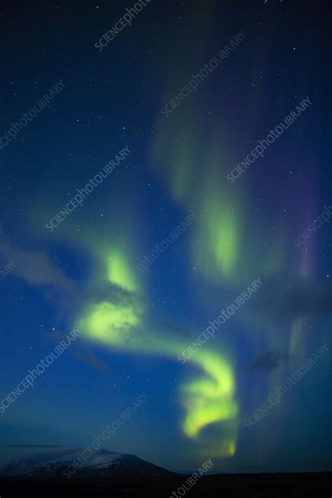 Aurora Borealis Over Iceland Stock Image F0339312 Science Photo Library