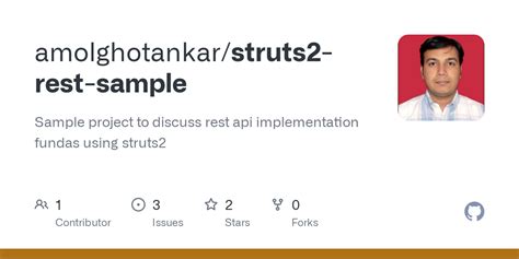 Github Amolghotankarstruts2 Rest Sample Sample Project To Discuss