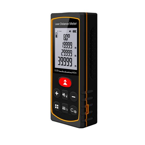 40m Laser Distance Meter With Angle Display High Precision Dc40