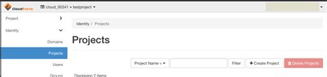 How To Create And Configure New Openstack Project Through Horizon On Eo