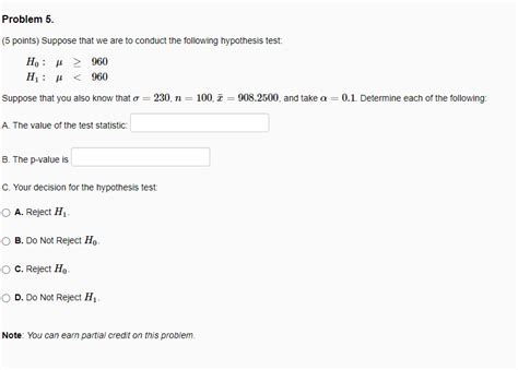 Solved Problem 5 5 Points Suppose That We Are To Conduct