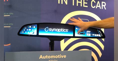 curved automotive displays with high contrast using tddi electronic design