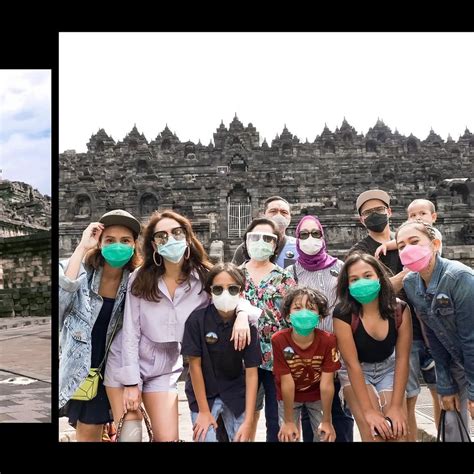 6 Potret Bcl Dan Noah Aidan Sinclair Piknik Di Borobudur Bareng Keluarga Kayak Kakak Adik