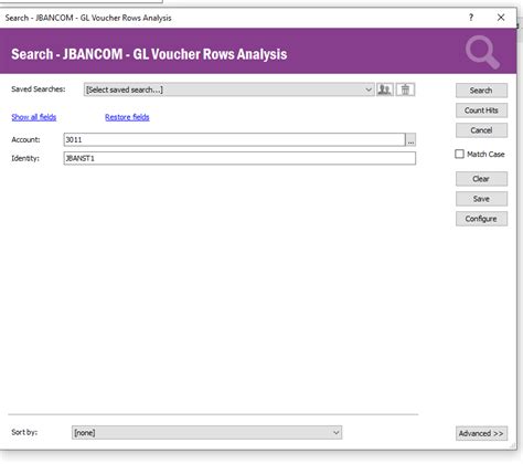 How Could I Calculate The Revenue By Identity Using The Gl Voucher