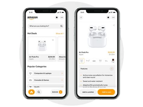 Amazon App Redesign User Interface Design Interface Design Mobile App Design