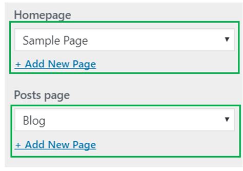 Customize Front Page Settings Mesmerize Knowledge Base