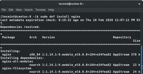 How To Install Lemp Server On Centos 8