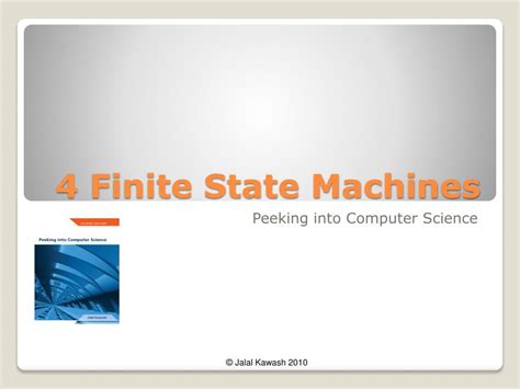PPT 4 Finite State Machines PowerPoint Presentation Free Download ID 2050621