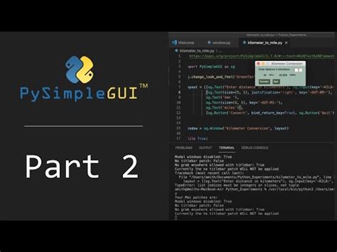 Intro To PySimpleGUI Part YouTube